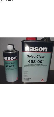 NASON SelectClear Kit 498-00 High Temp activator 483-79 Urethane ...