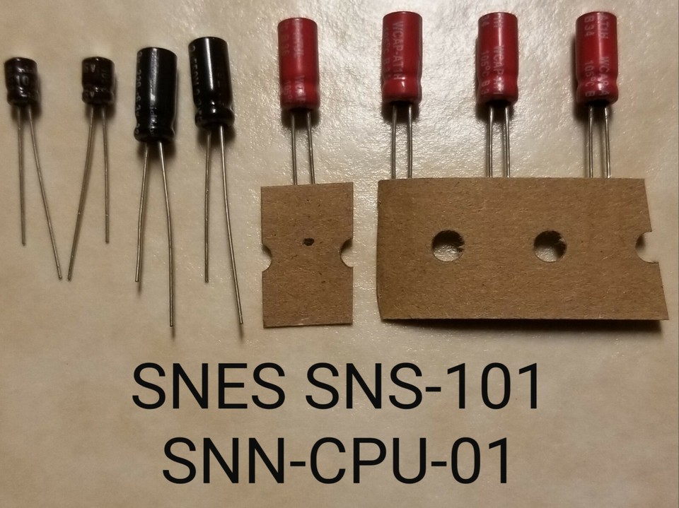 Nintendo NES SNES N64 Capacitor Kits | eBay