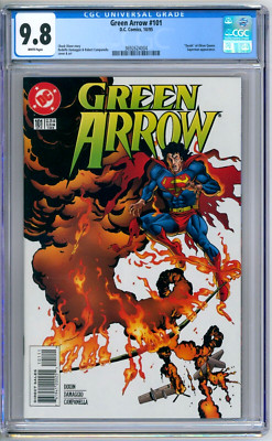 Green Arrow 101 CGC Graded 9.8 NM/MT DC Comics 1995 | eBay