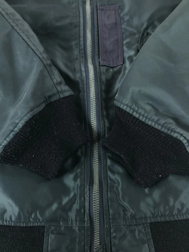 Buzz Rickson's L2A Flight Jacket Navy Men's Used | eBay