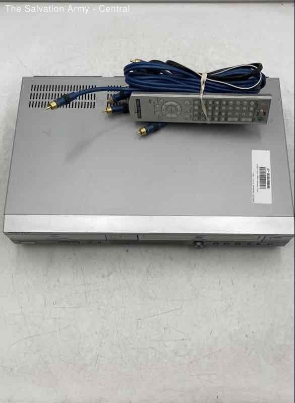 Sony Silver Video Home Audio Combo Blu-Ray DVD VHS Player With Remote ...
