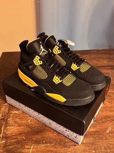 Jordan 4 Yellow Thunder Mens Size 10.5 | eBay