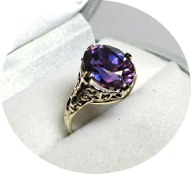 Taaffeite Engagement Ring