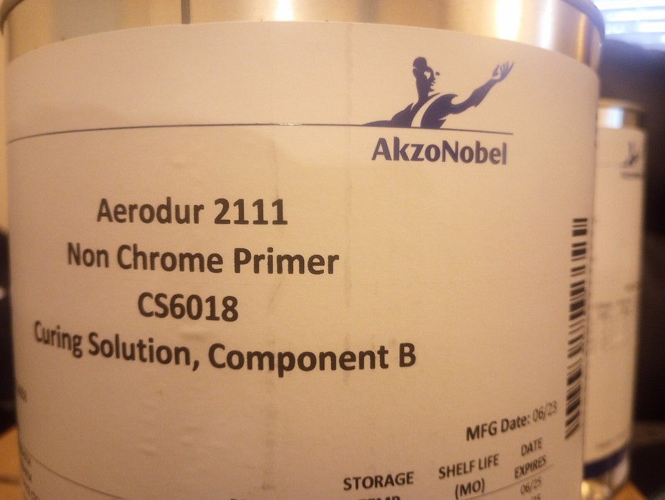 AkzoNobel Aerodur 2111 Akzo Aerospace Non-Chrome Epoxy Primer, 4 Gal ...