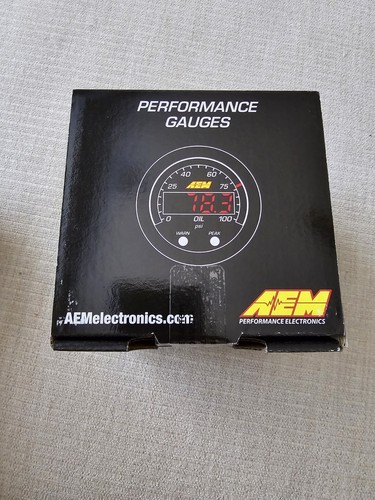 30-0313 AEM PERFORMANCE ELECTRONICS X-SERIES GPS SPEEDOMETER GAUGE 0 ...
