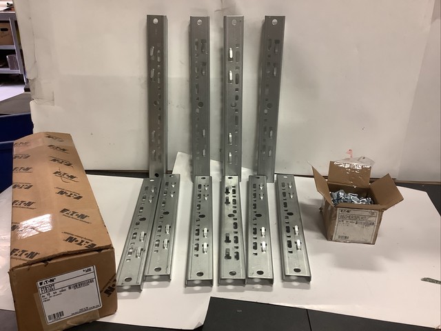 () Eaton 12" Cooper B-Line FlexTray Center Trapeze Hanger Black FTB12CT ...