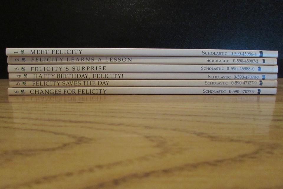 Complete An American Girl Series FELICITY 1-6 Valerie Tripp Book Lot | eBay