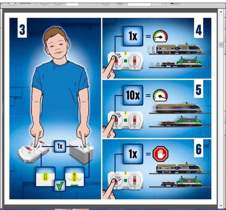Lego SET Powered Up TRAIN TRACKS KIT HUB 88009 remote control 88010 ...
