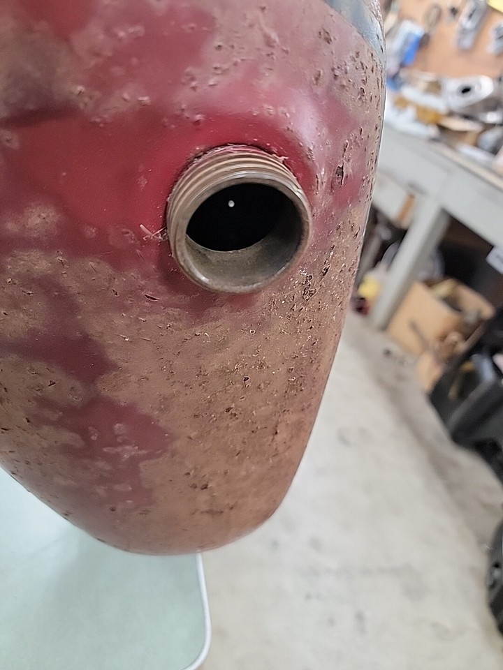 1975 Honda MT250 Elsinore FUEL TANK *NH42M/R23* SILVER METALLIC AND ...