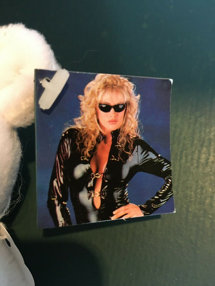 WWF Attitude Bear Sable White 1999 with tag Hands Down the Winner WWE ...