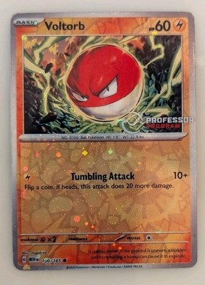 CUSTOM CARD Voltorb Professor Program COSMO HOLO Pokemon Custom Card | eBay
