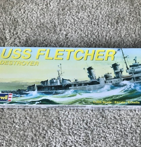 Revell U.S.S. Fletcher Destroyer Battleship Ship Model 1:306 Scale NEW ...