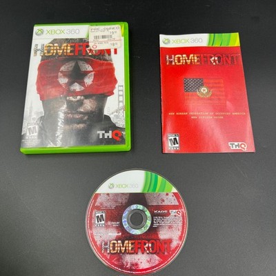 Homefront Microsoft Xbox 360 THQ Game Complete CIB First Person Shooter ...