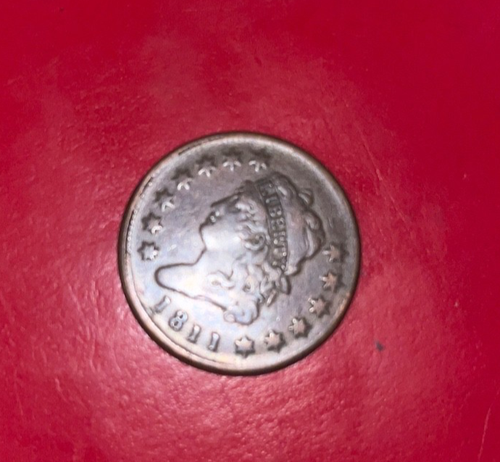 large cents coins us one cent brown good condition 1811 | eBay