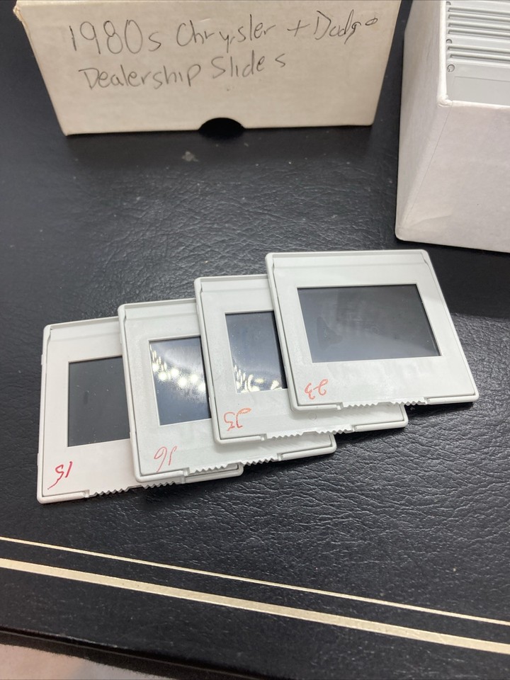 1980s Chrysler Dodge Automobile Dealership Slides Lot Of 28 | eBay