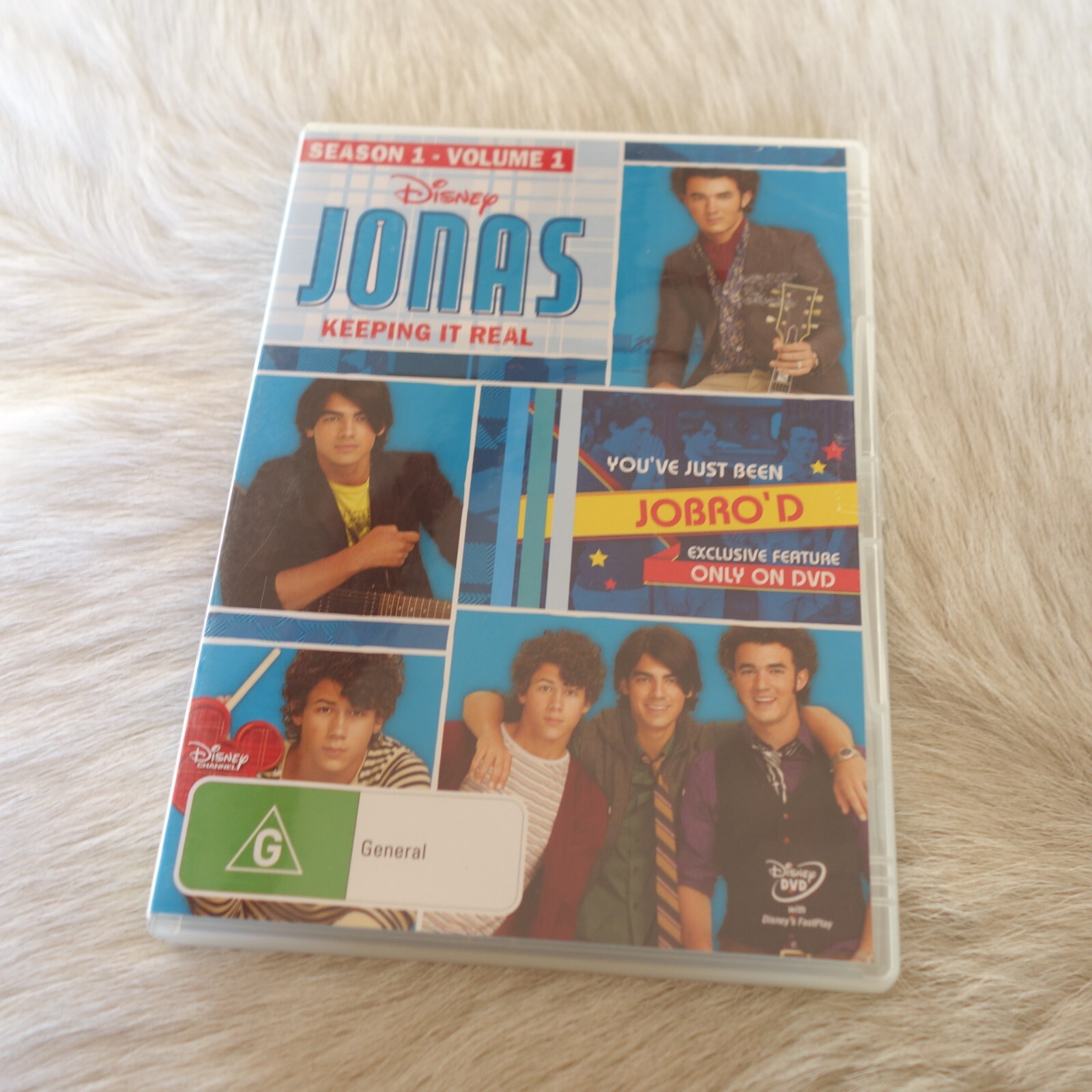 DISNEY JONAS Dvd Jonas Season 1 Dvd Jonas 1st Season Disney Channel Pop ...