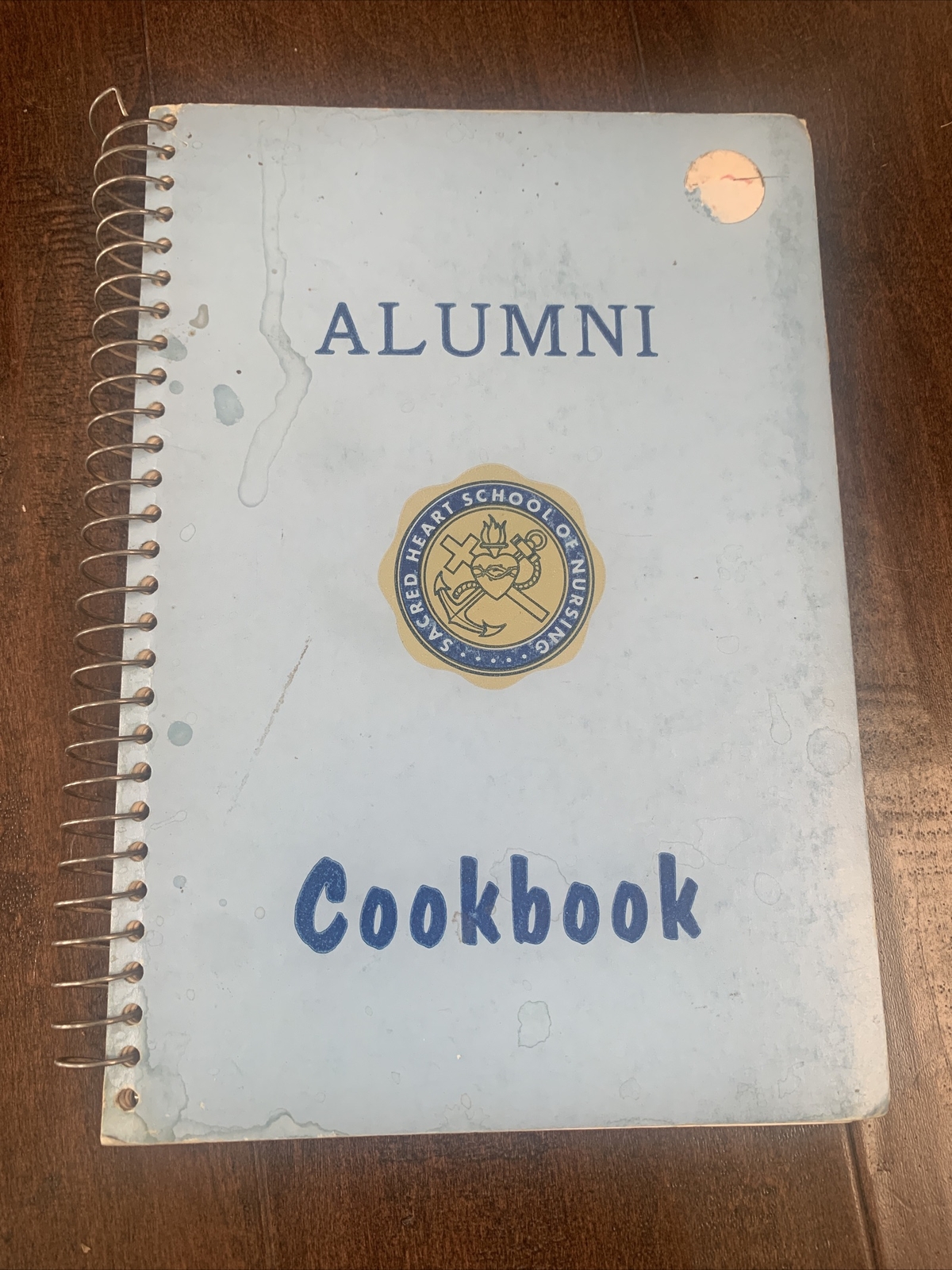 Vintage 1964 SACRED HEART School Of Nursing COOKBOOK Nurses Staff ...