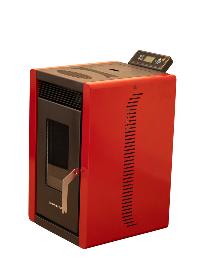 ComfortBilt Alpine HP40 Small Mini Pellet Stove 25 LB Hopper Capacity ...