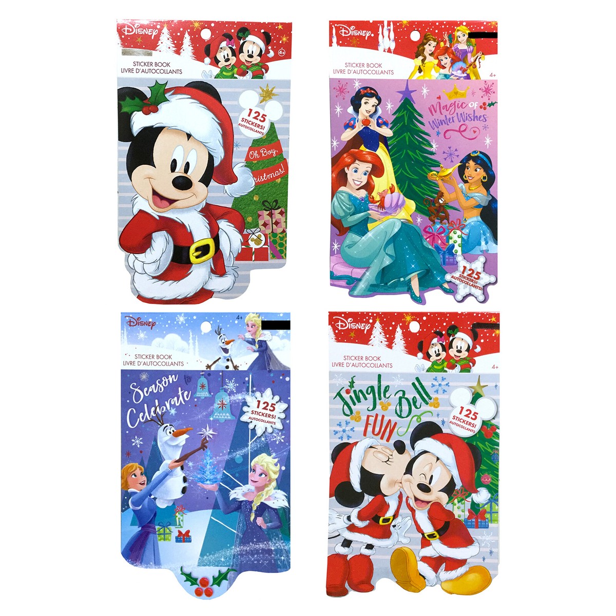 Disney Princess Christmas Labels