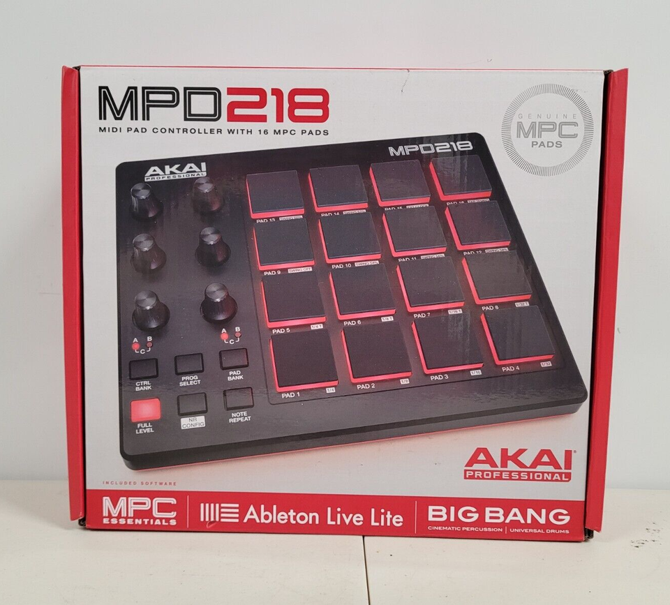 AKAI Professional MPD218 Midi Pad Controller w/16 MPC Pads | eBay
