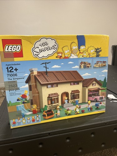 LEGO The Simpsons The Simpsons House (71006) Used With Figures Sold As ...