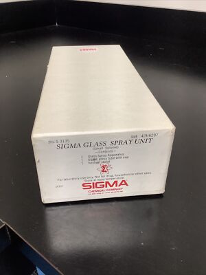 Sigma Glass Spray Unit Aldrich Kimax | eBay