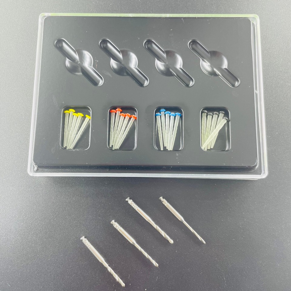 Dental Quartz Fiber Post Root Canal Pin Resin Screw Post 1.2-1.8mm ...