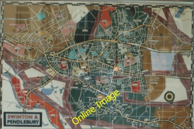 Photo 6x4 3d town map in display case Swinton/SD7701 I photographed ...