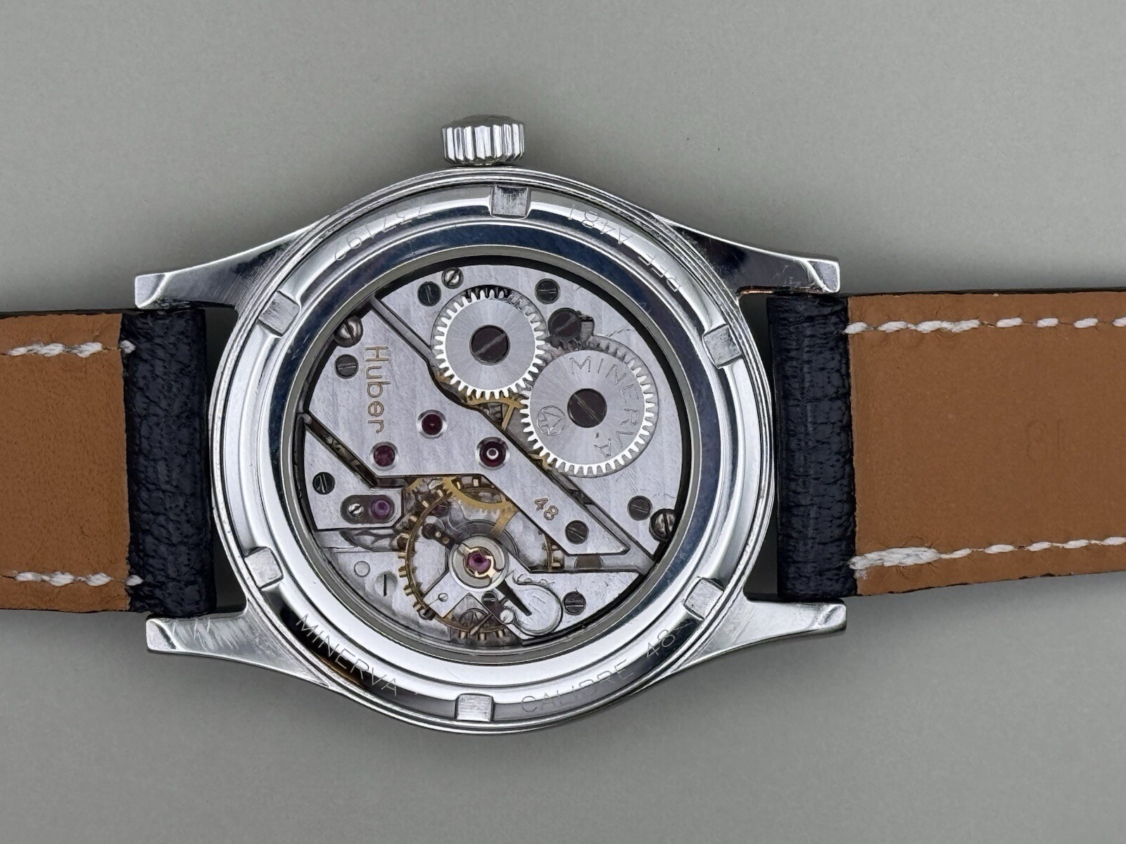 Minerva Pythagore 1 A481 Andreas Huber Munchen Watch Cal 48 | eBay