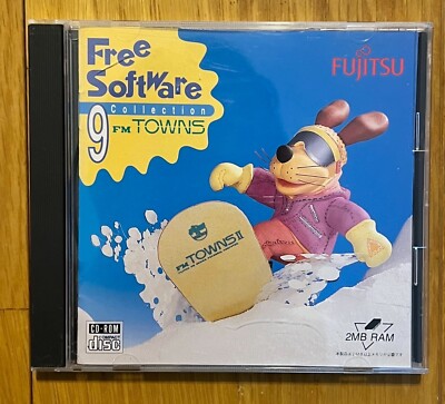FM Towns Free Software Vol. 9 Computer Fujitsu Limited 1994 CD Rom | eBay