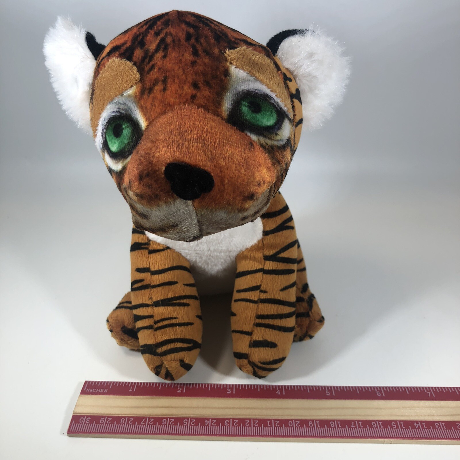 Dan Dee Collector's Choice Tiger Plush 7” 2017 With Green Eyes Stuffed ...