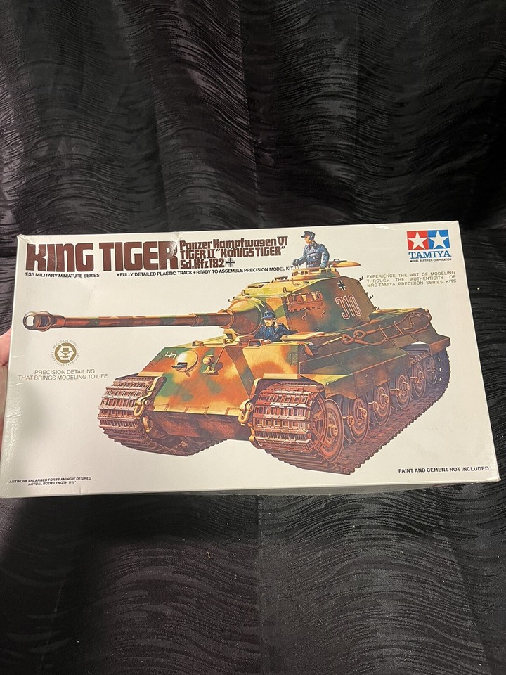 Tamiya King Tiger Panzer Kampfwagen VI Tiger II Konigs Tiger 1/35 MM ...