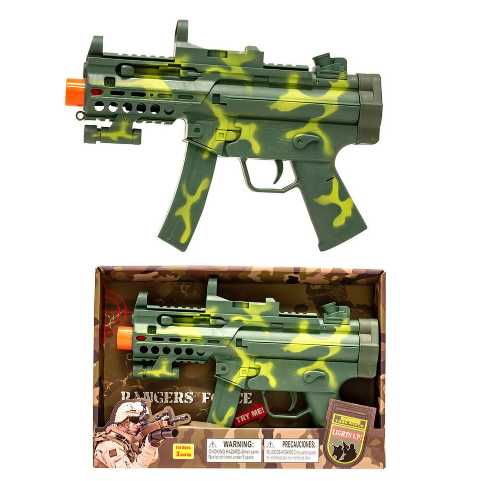 Kids Tactical Combat Camouflage Design With Lights and Vibration Rifle ...