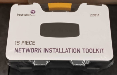 Professional Network Tool Kit - RJ45 Crimper Tool Cat6 Cable 15 Piece ...