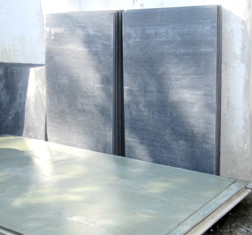 Fiberglass Sheet 0.375" (3/8 inch thick) Green Extren 500, sold by sq ...