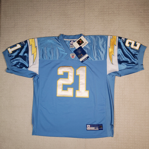 Vintage LaDainian Tomlinson Jersey Mens 48 Reebok Powder Blue Chargers ...