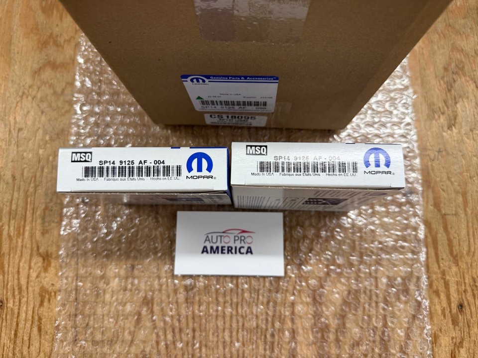 11-24 Jeep Iridium Spark Plugs 3.6L ENGINE PENTASTAR SP149125AF (8pcs ...