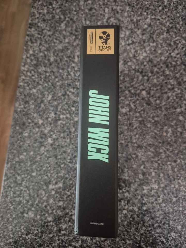 JOHN WICK TITANS OF CULT 4K LIMITED EDITION W/STEELBOOK | eBay