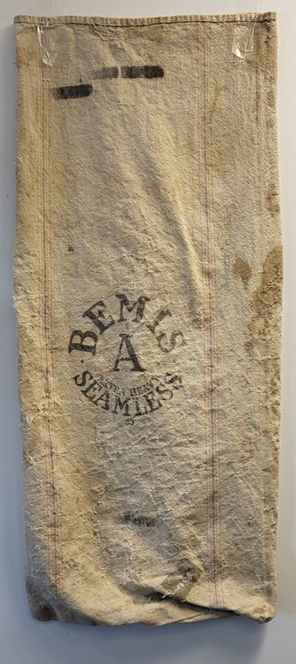 Bemis A Extra Heavy Seamless Vintage Cotton Feed Or Seed Sack | eBay