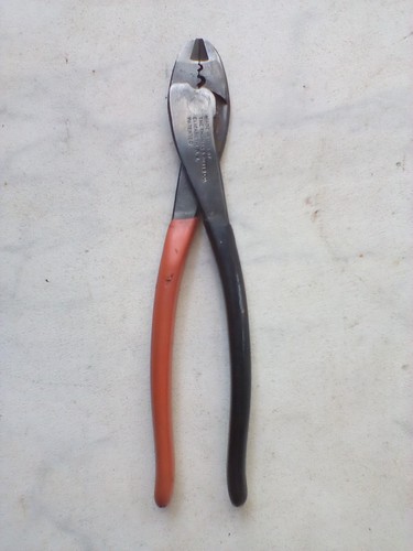 Thomas & Betts Sta-Kon lug wire cutter crimper pliers wt-111-m | eBay