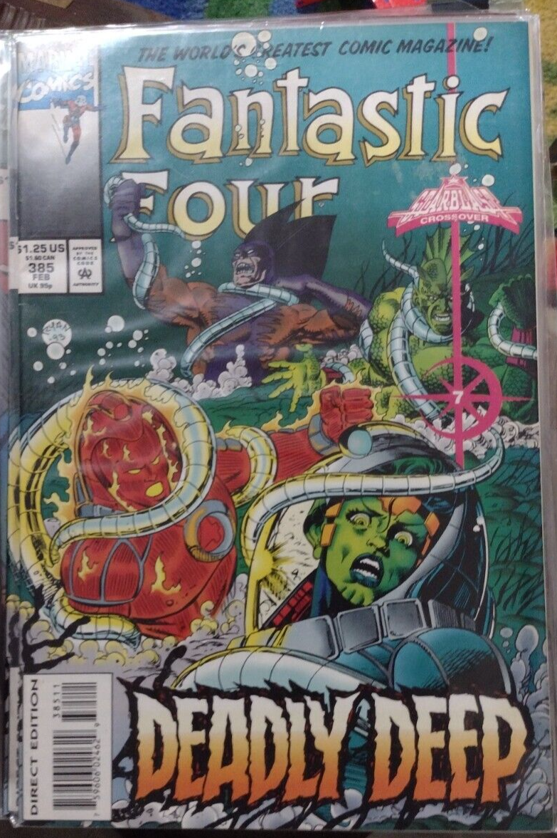 Fantastic Four # 385 1994 MARVEL starblast pt 7 lyja namor antman | eBay