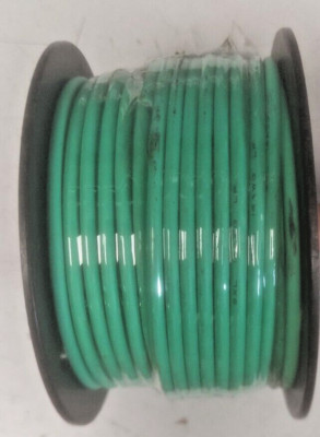 100Ft 14 Gauge Green Cross Link Wire Single Conductor | eBay