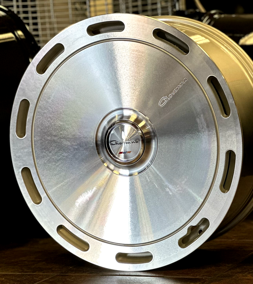 22'' inch Giovanna Amur Silver Machine Wheels S550 S63 GLE X5 X6 A7 A8 ...
