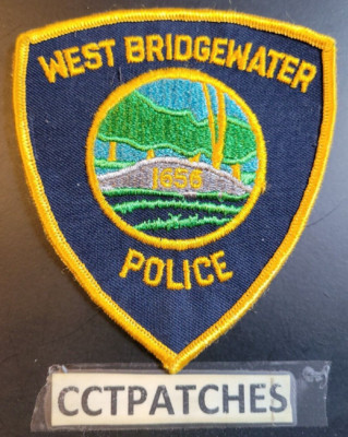 WEST BRIDGEWATER, MASSACHUSETTS POLICE SHOULDER PATCH MA | eBay