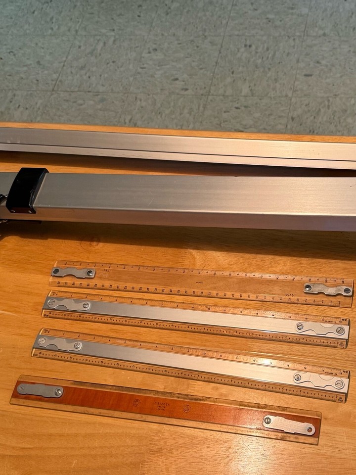 Mutoh 52x32 “Drafter” drafting machine with 4 scales MY660250 | eBay