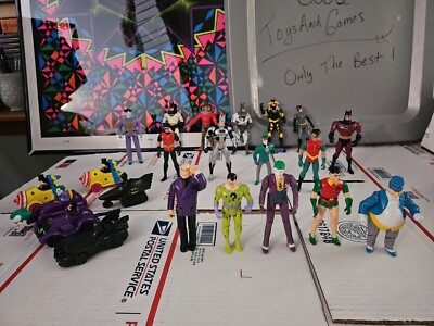 Lot Of 22 Vintage Batman Figures From 1980s-90s, Grail Collection Lot ...