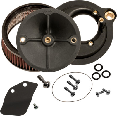 S & S Cycle Super Stock Stealth Air Cleaner Kit 170-0354C | eBay