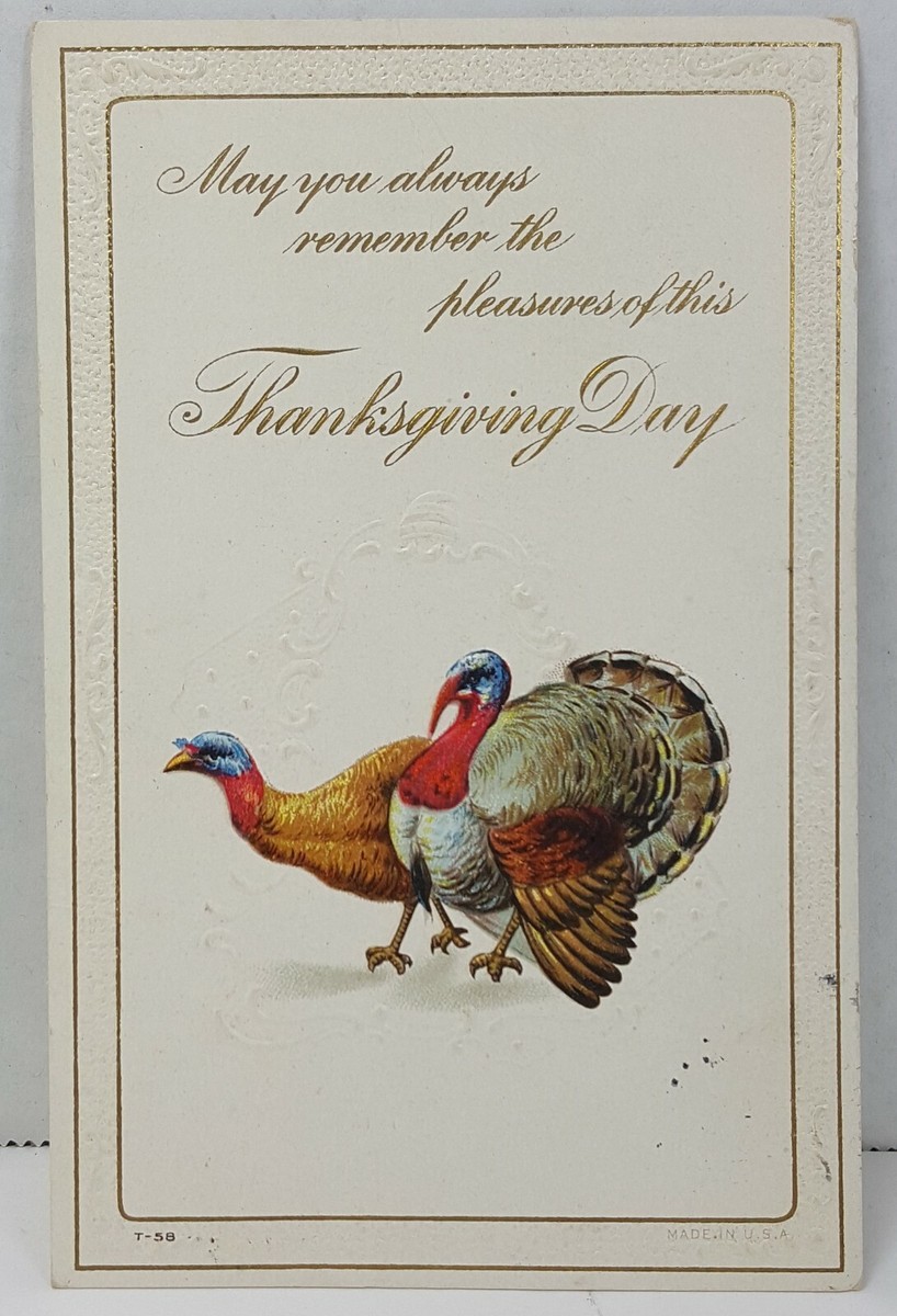 Vintage Thanksgiving Postcards