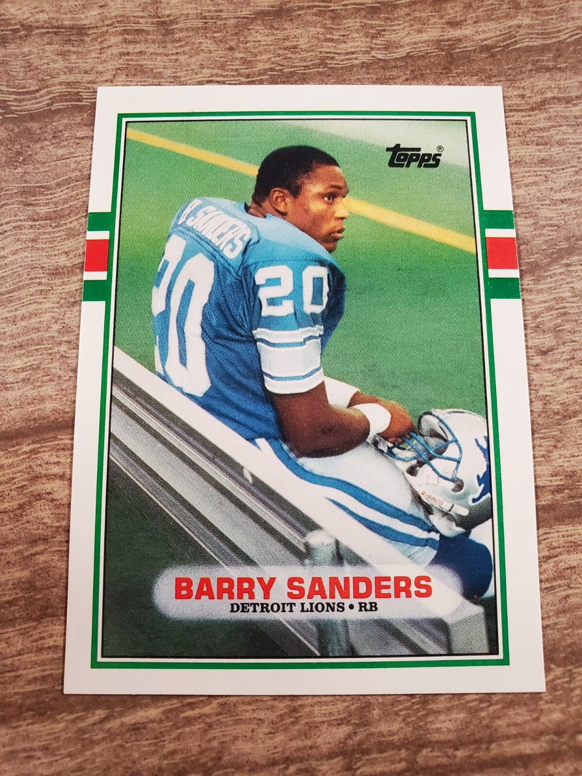 Barry Sanders 1989 Topps | eBay