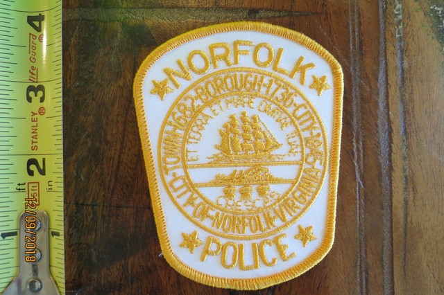 NORFOLK VIRGINIA POLICE COLLECTOR PATCH | eBay